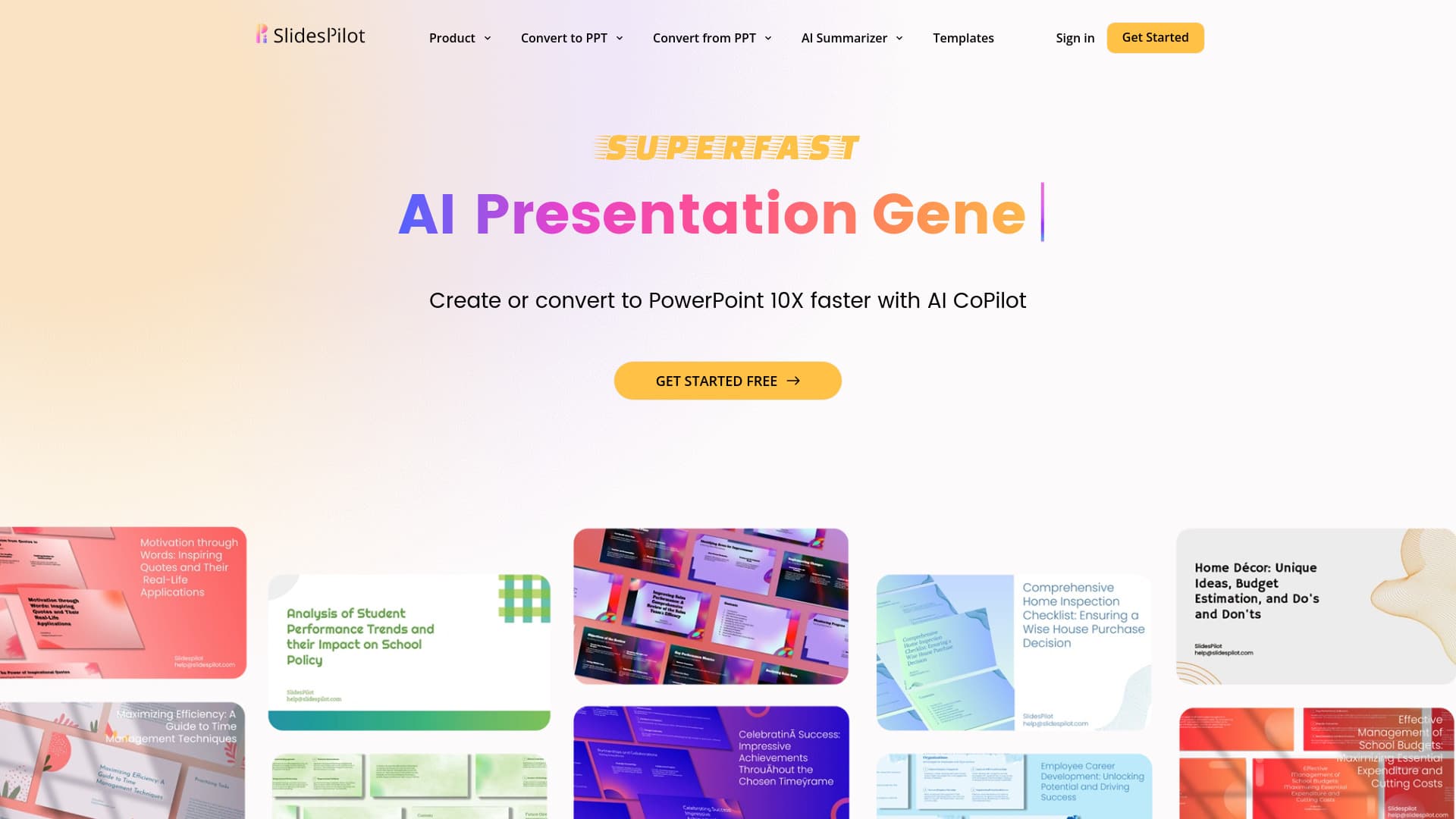 Slidespilot - AI Presentation Suite for creating, converting, and enhancing presentations. | AI ...